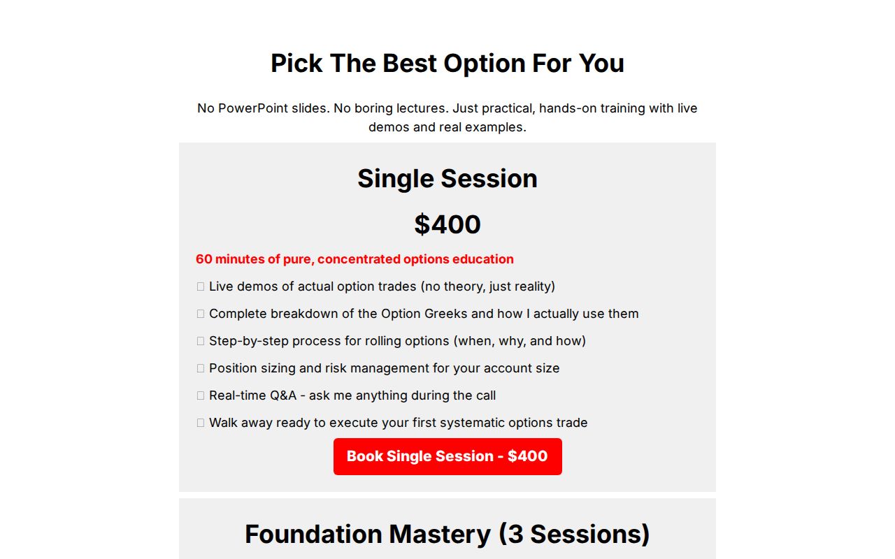 Mak's Consulting Options